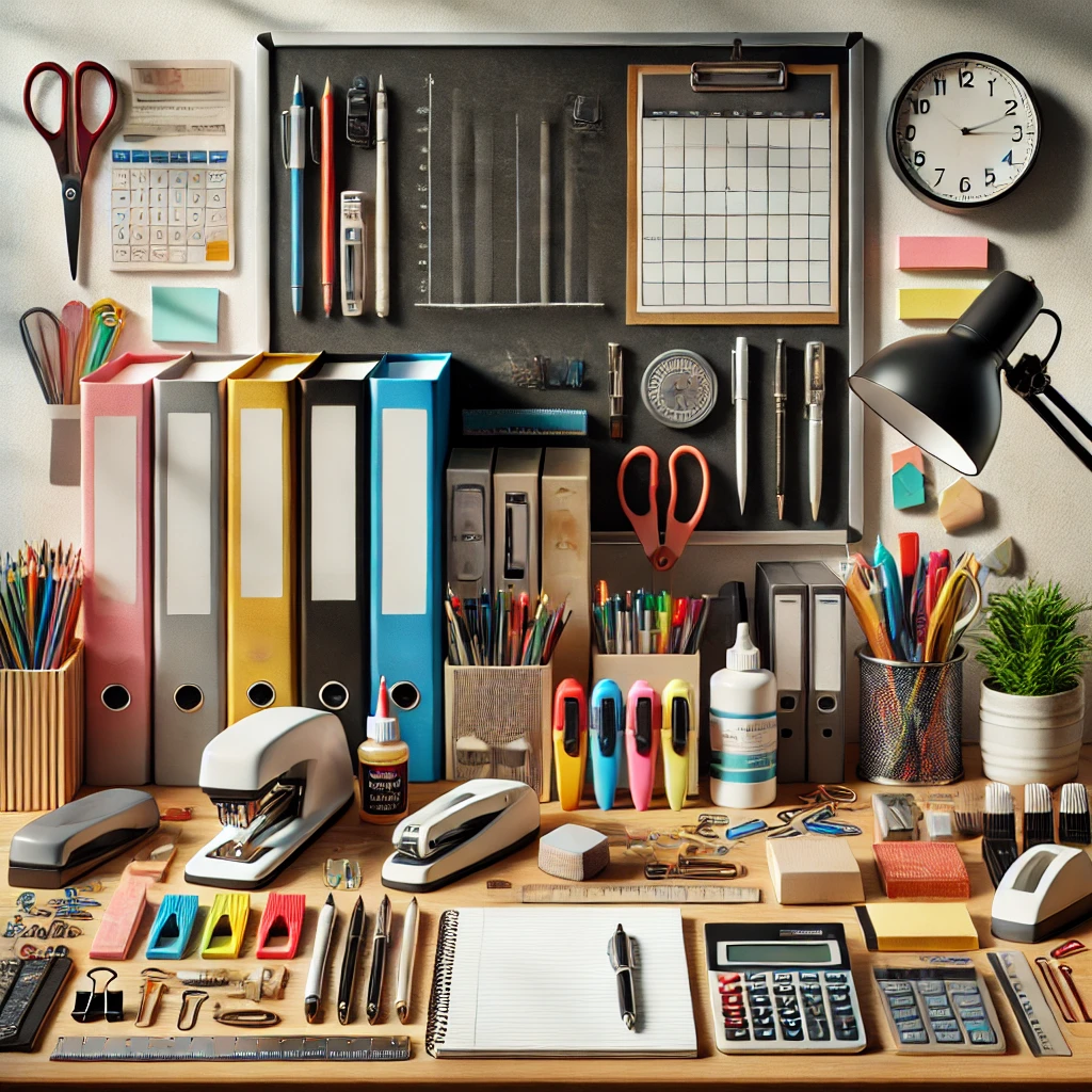Essential Office and Stationery Items: Names, Uses, and Importance ...