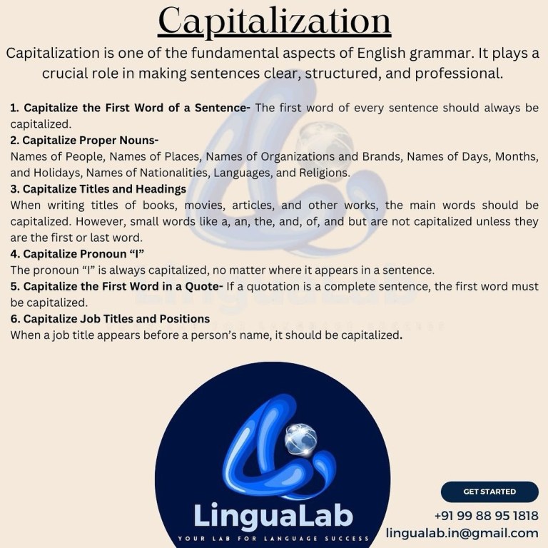 Capitalization in English: Rules, Examples, and Common Mistakes ...